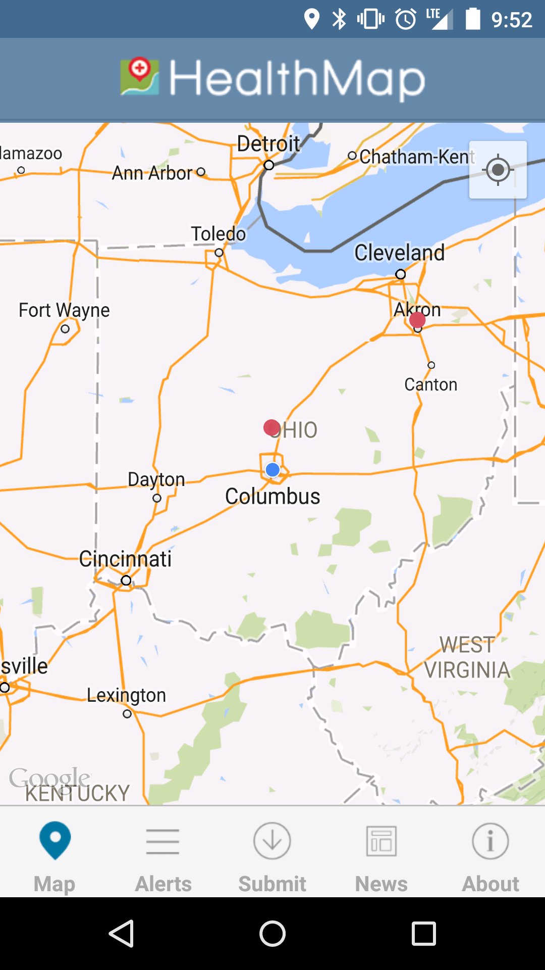 HealthMap: Outbreaks Near Me APK for Android Download