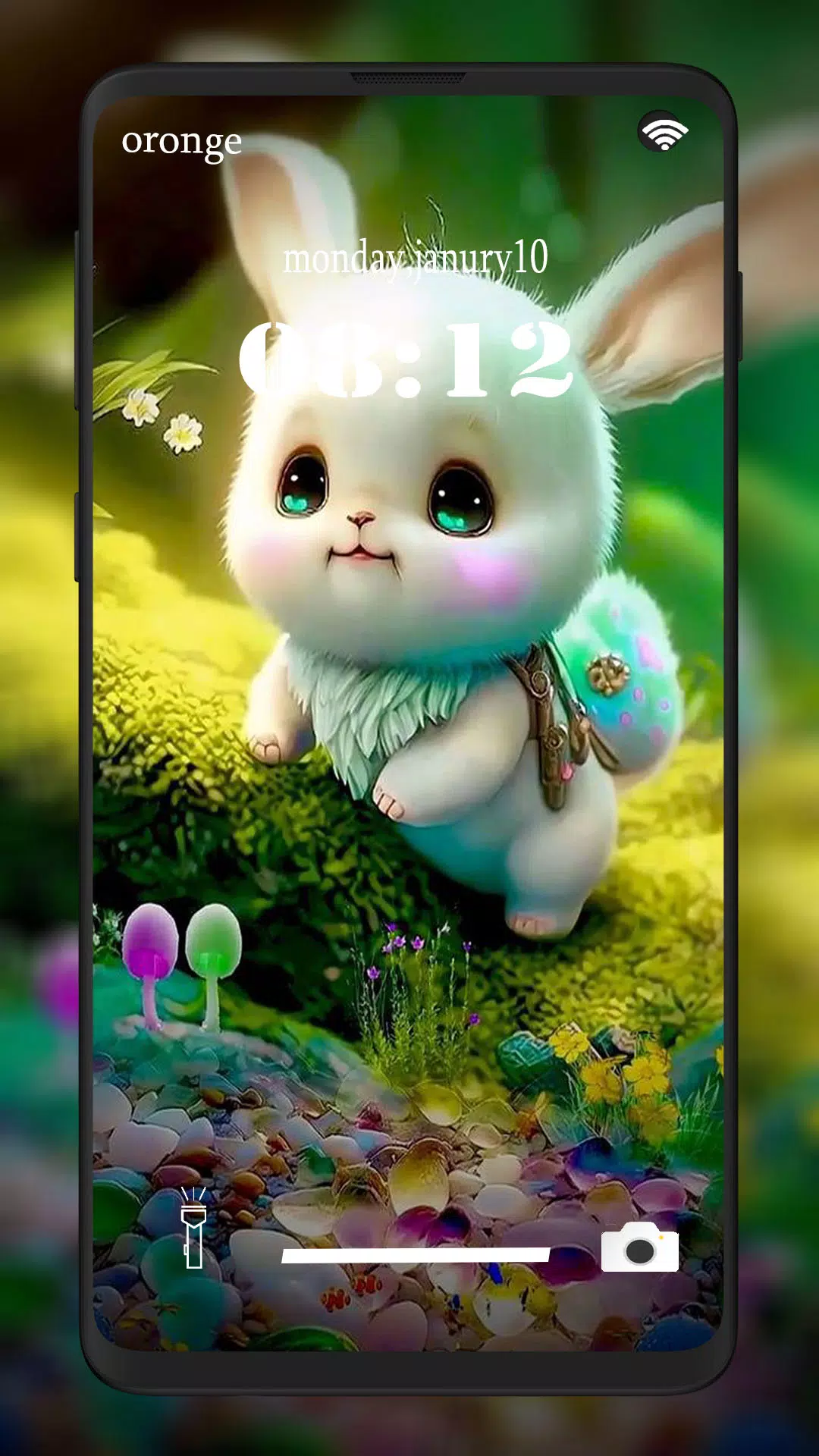 Cute Anime Bunnies Wallpaper