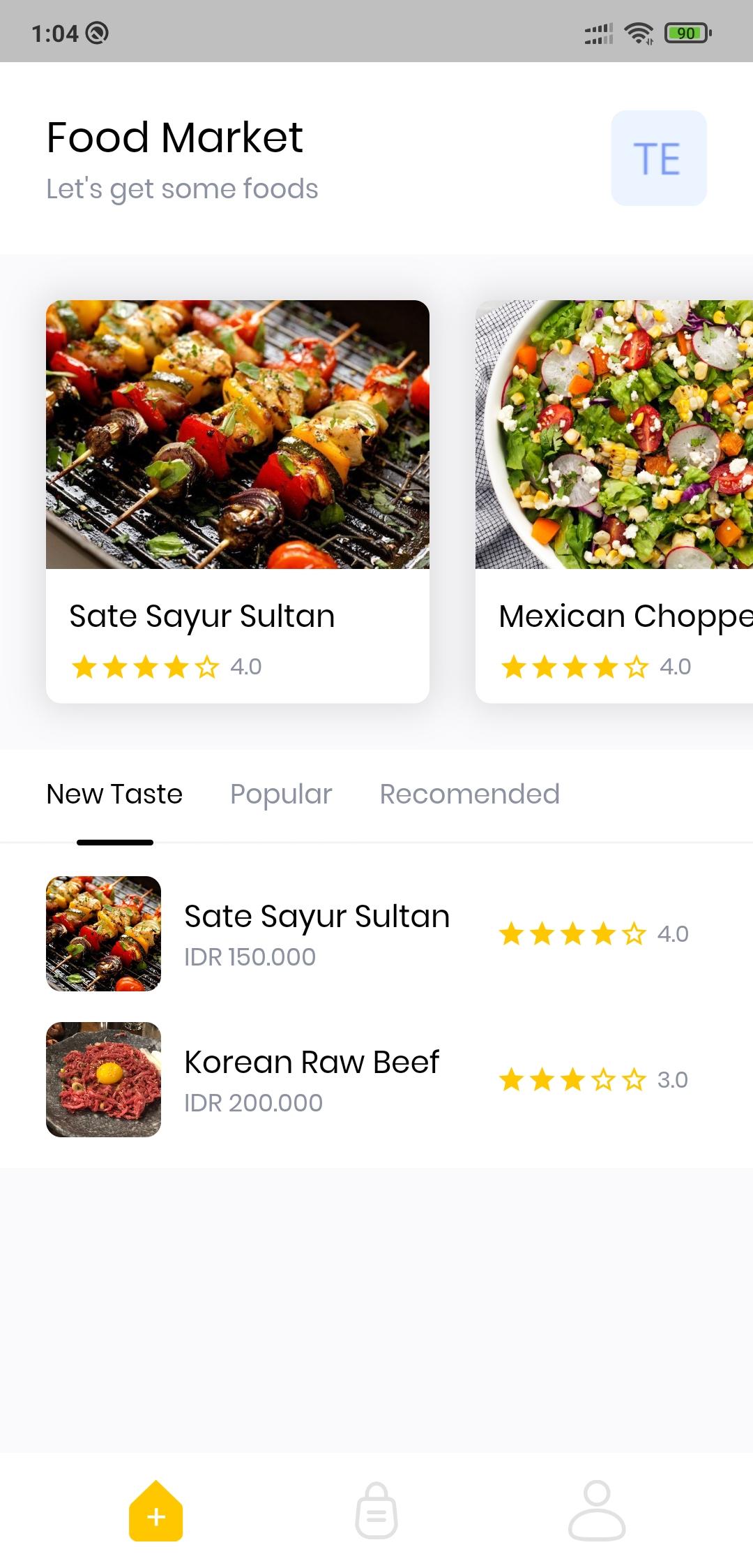 Flutter Foodmarket APK للاندرويد تنزيل Flutter Foodmarket APK للاندرويد تنزيل