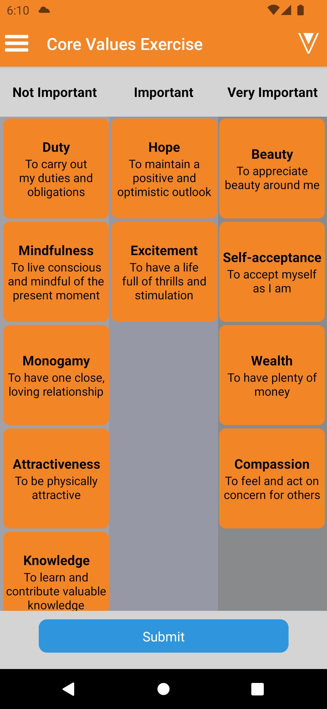Core Values Exercise Apk Download For Android Latest Version