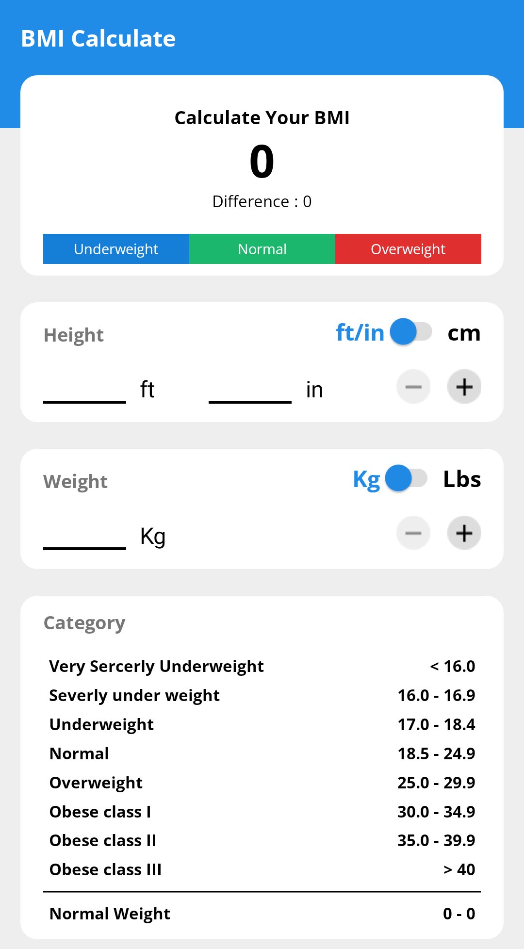 Download BMI Calculator Latest Version 1.0.2 Android APK File