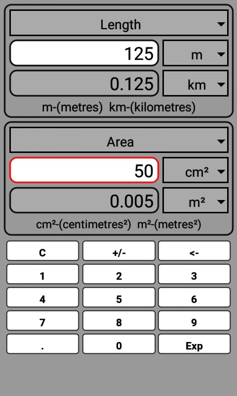 Double Unit Calculator APK for Android Download