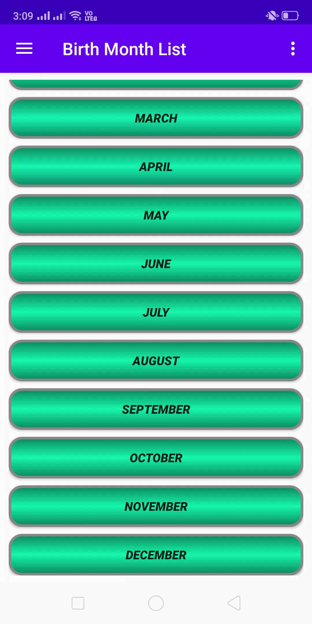 Birth Month Astrology