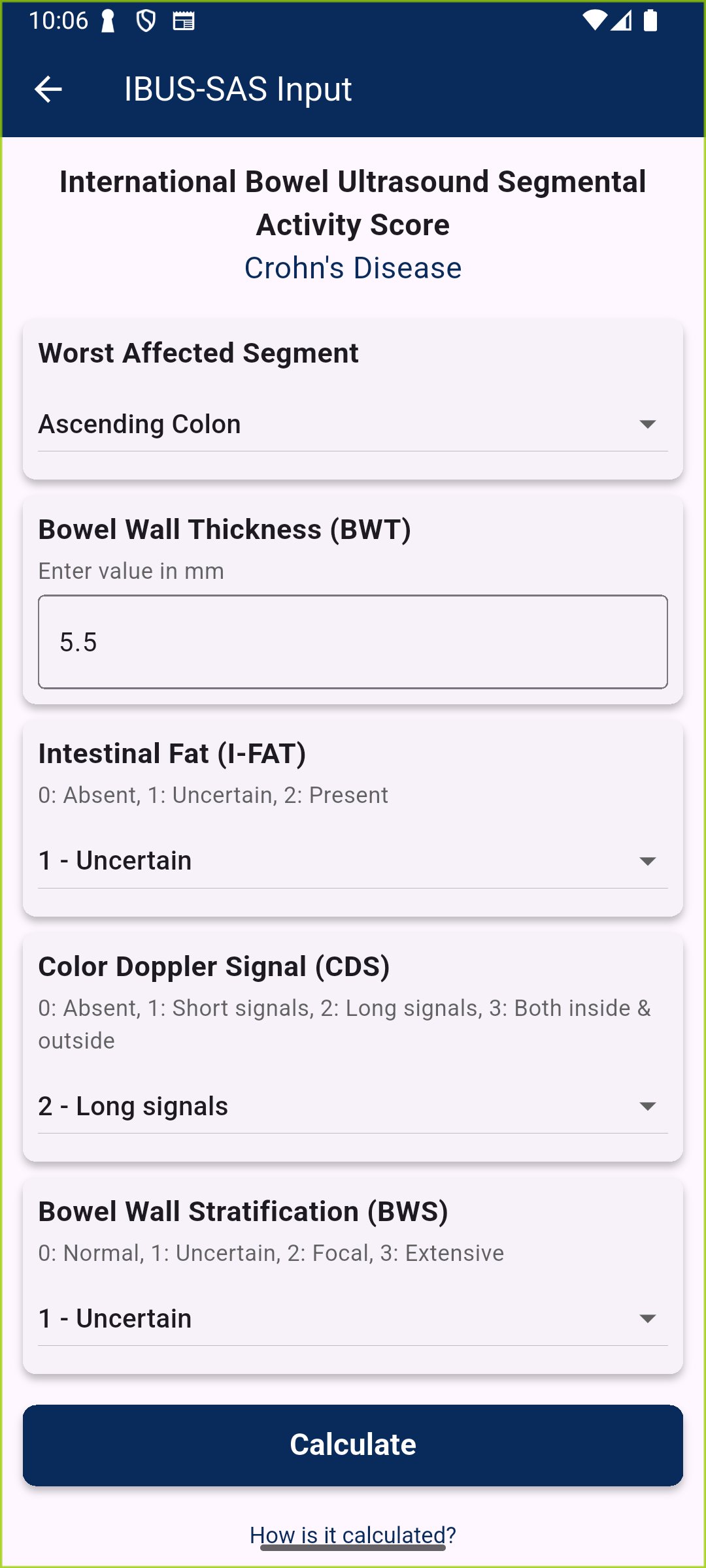 IUS-IBD Scores APK for Android Download