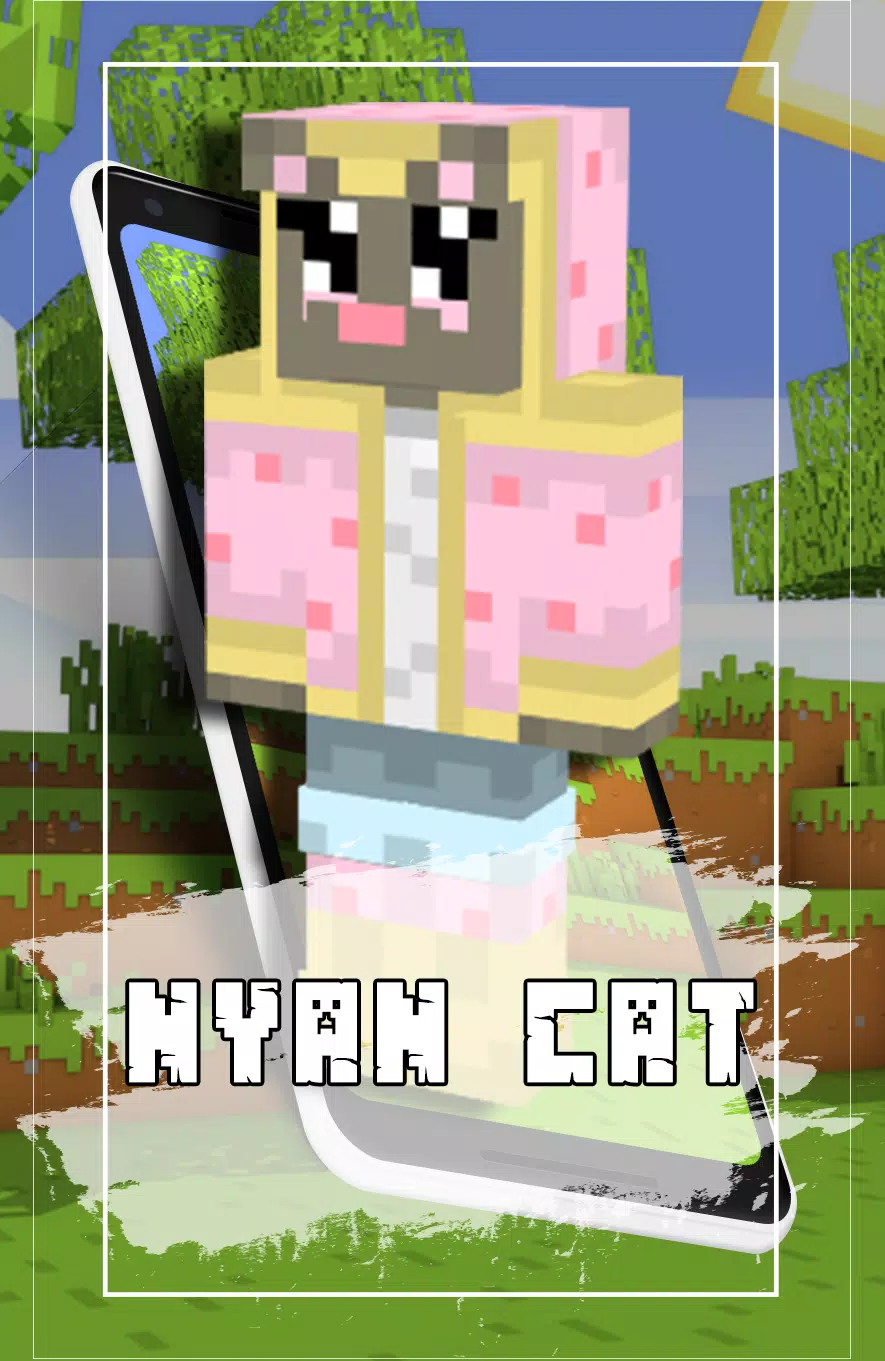 Nyan Cat Minecraft Skin