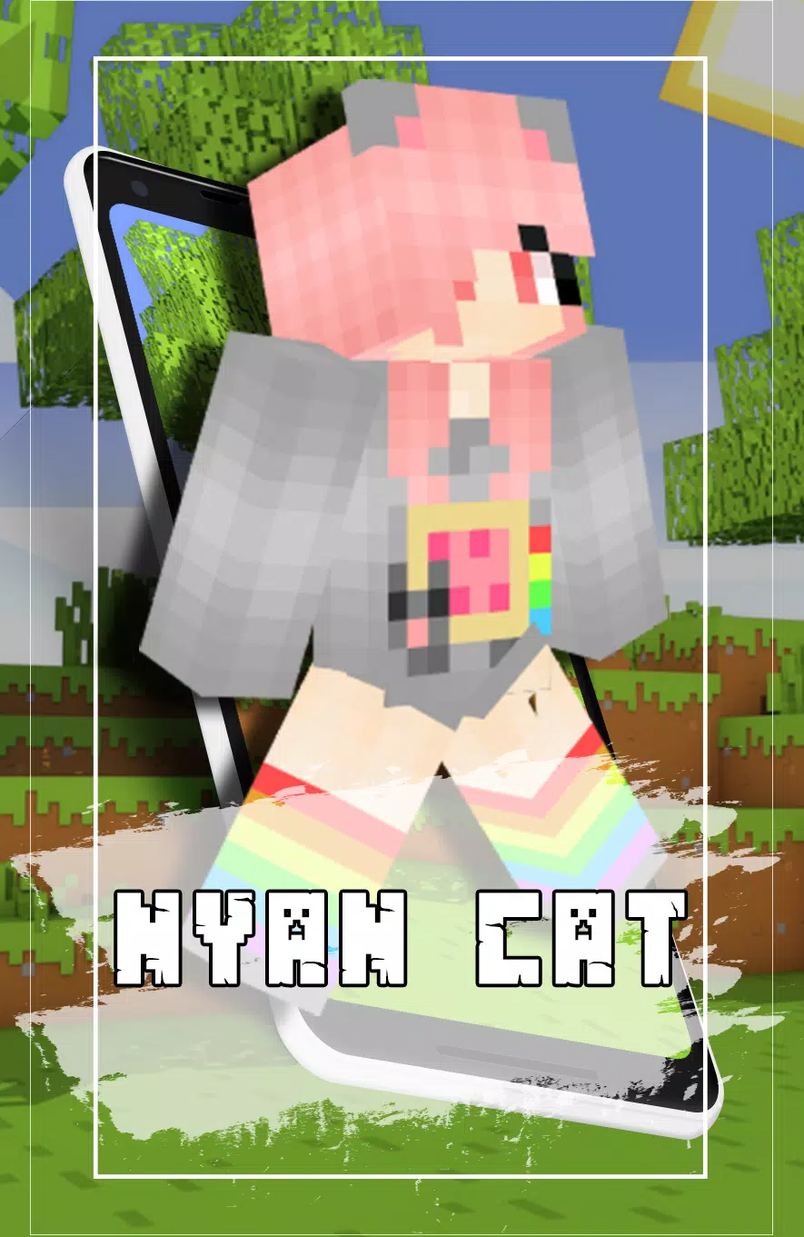 Nyan Cat Minecraft Skin