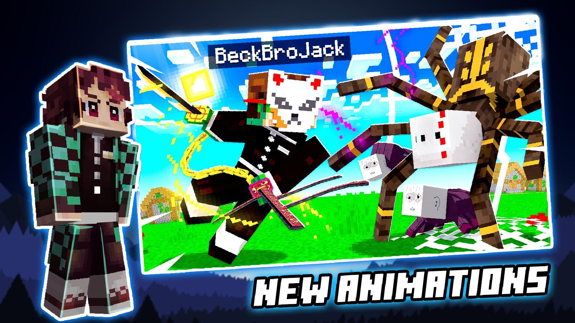 Demon Slayer Mod For Minecraft Apk For Android Download