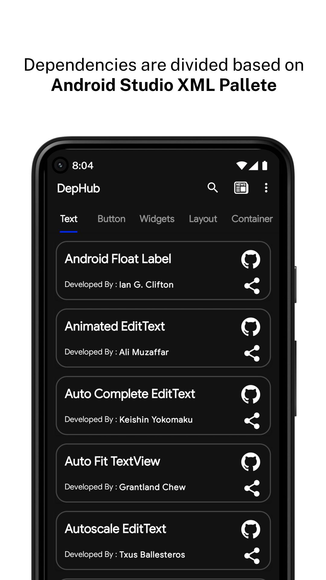 DepHub - Android Dev Libraries for Android - APK Download DepHub - Android Dev Libraries for Android - APK Download