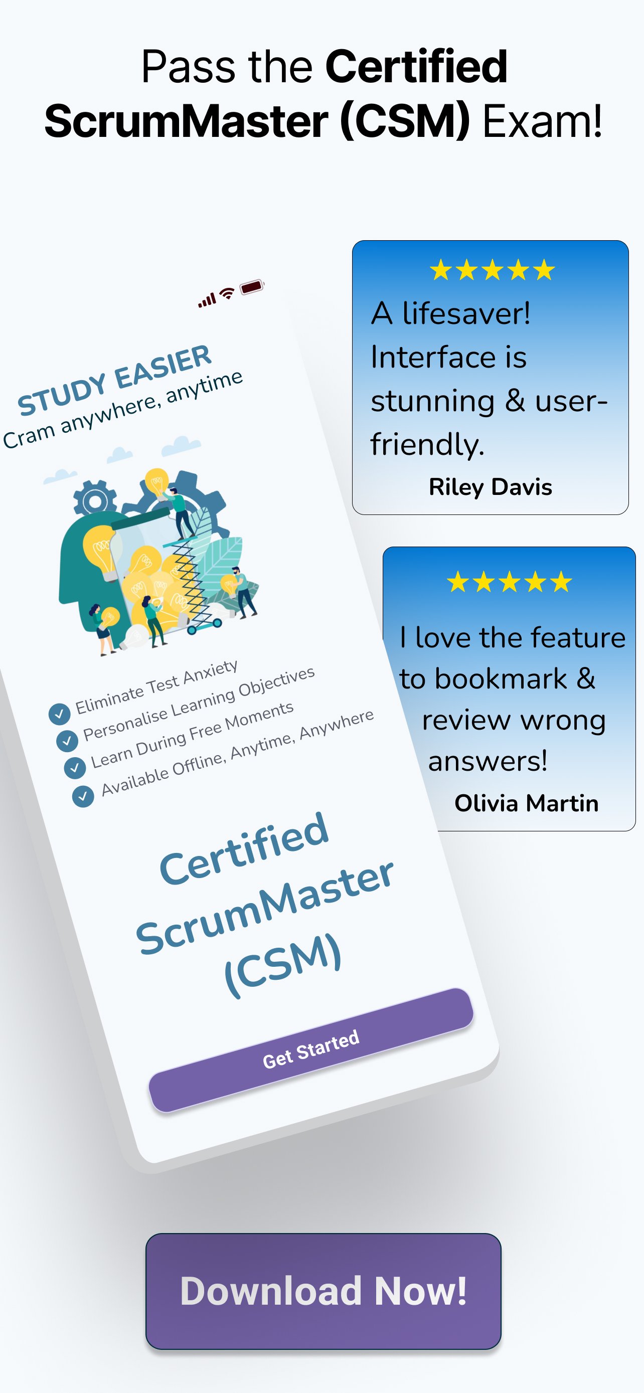 Descargar CSM Exam Prep 2025 APK Última Versión 1.0.5 para Android