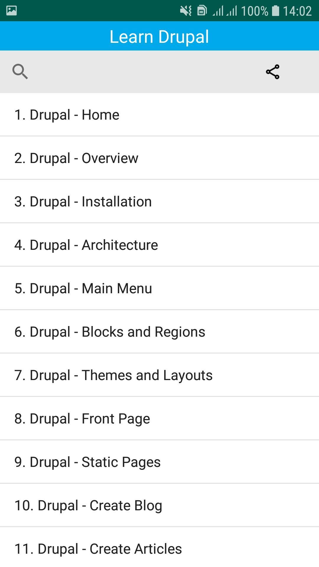 Drupal Tutorial APK for Android Download Drupal Tutorial APK for Android Download