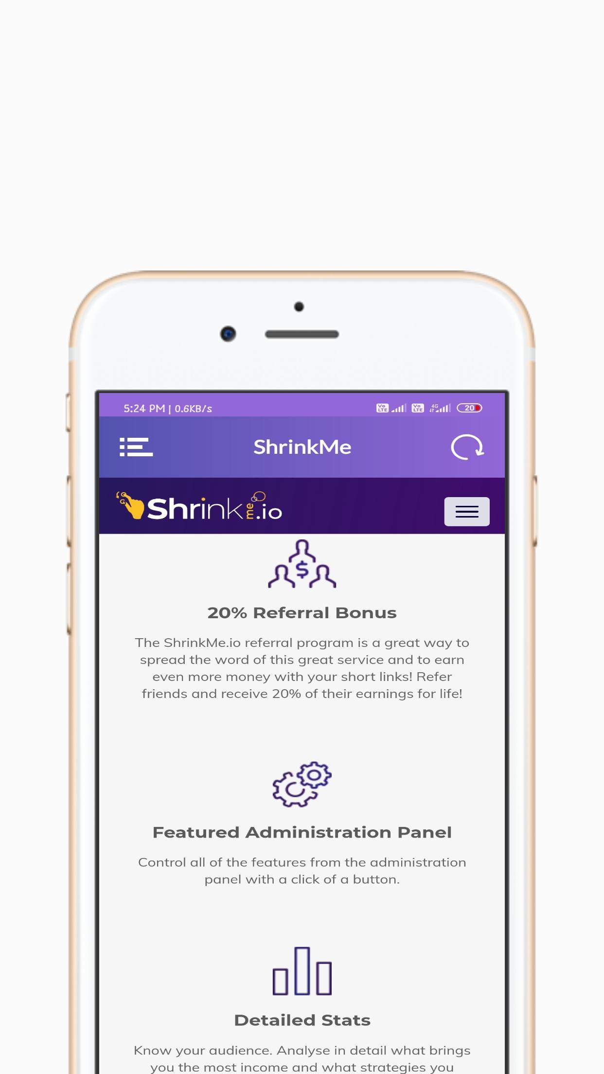 ShrinkMe APK for Android Download