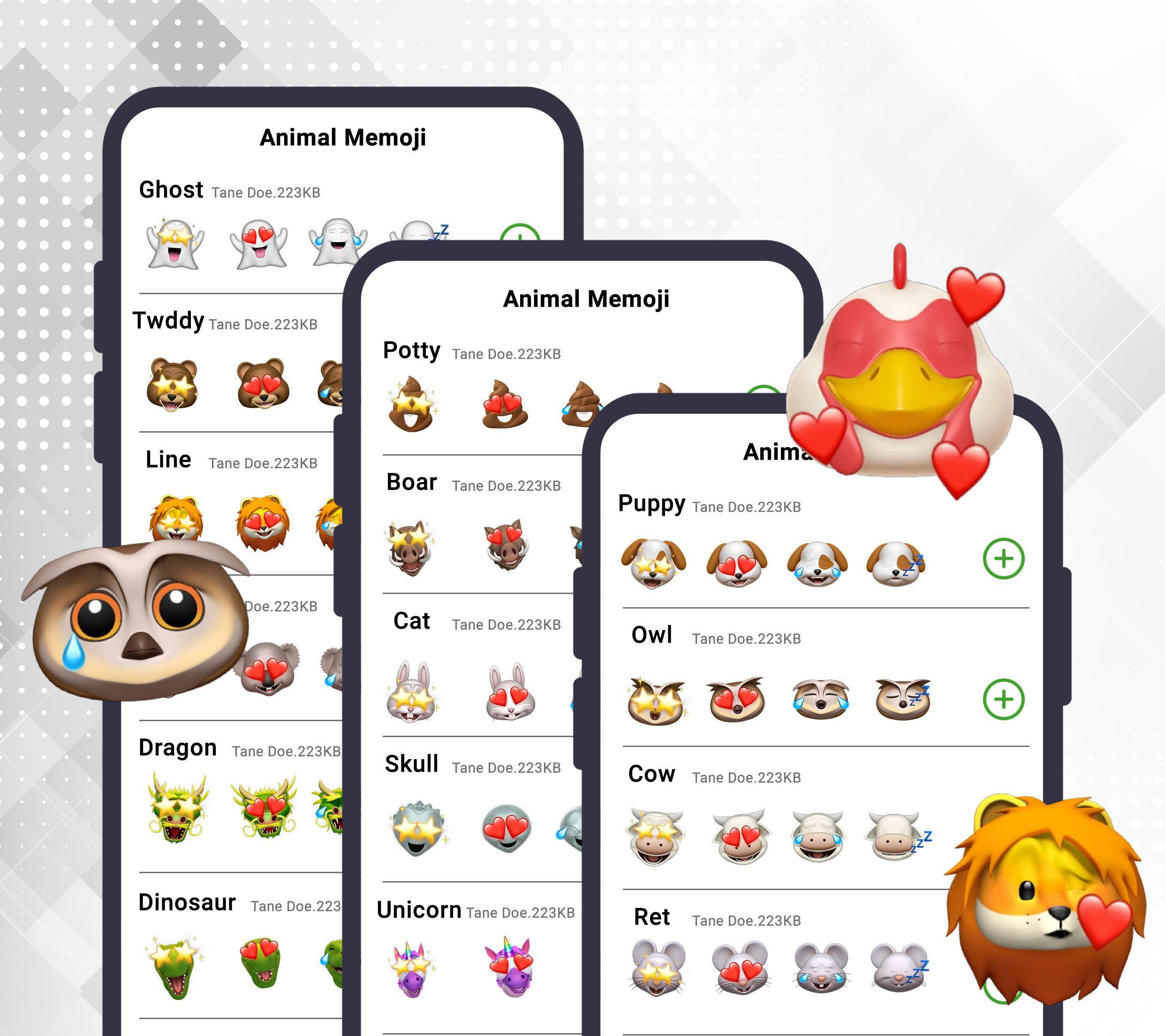 Animal Memoji APK for Android Download Animal Memoji APK for Android Download