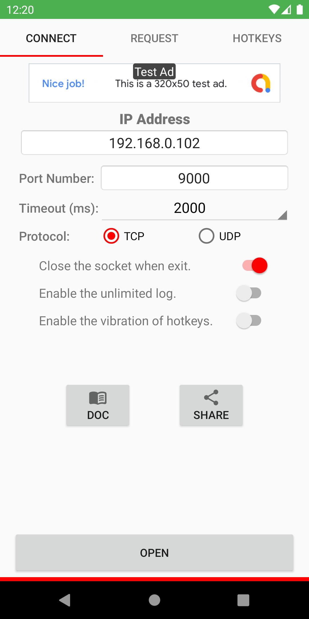 TCP / UDP Client APK for Android Download TCP / UDP Client APK for Android Download