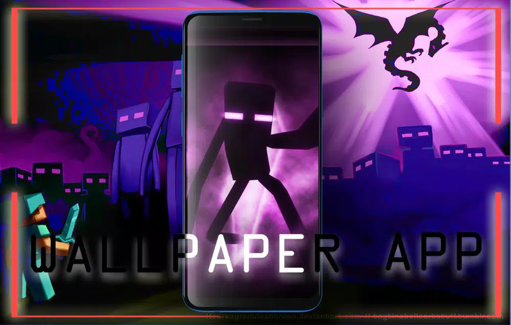 Minecraft Wallpaper 1920x1080 Enderman