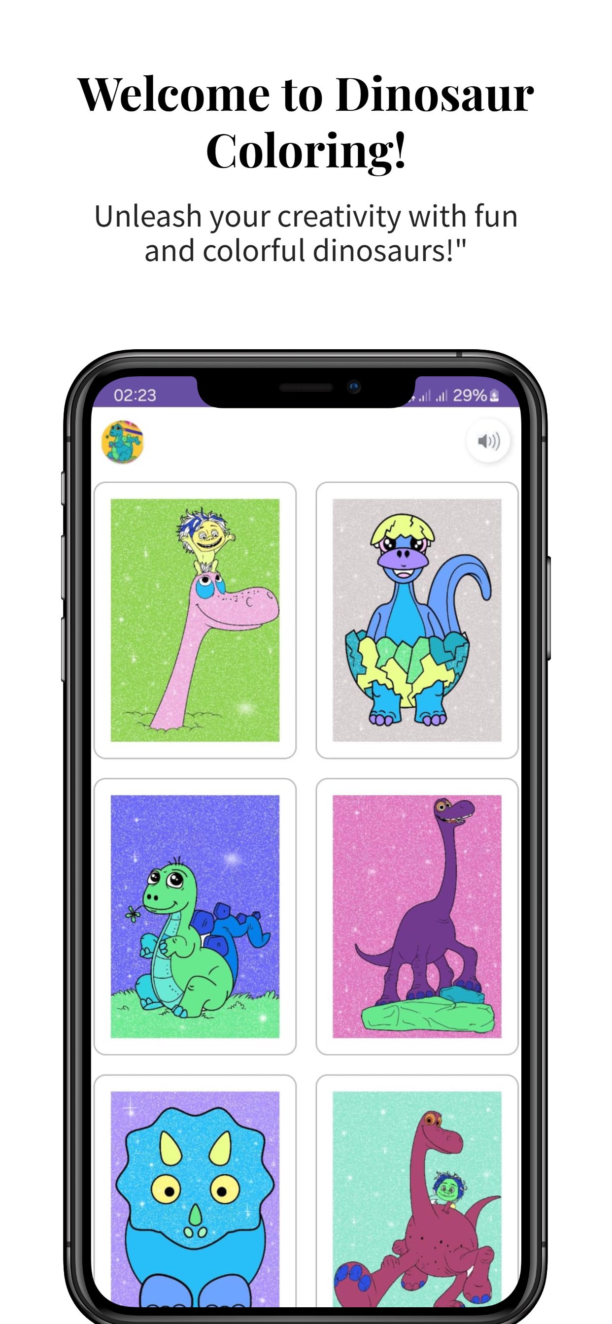 Dinosaur Coloring Learn APK for Android Download