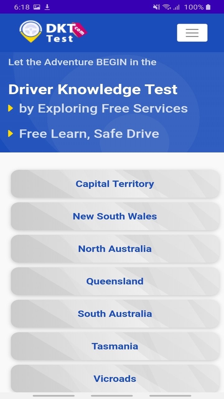 Скачать Free driver knowledge test practice 2021 online APK для Android