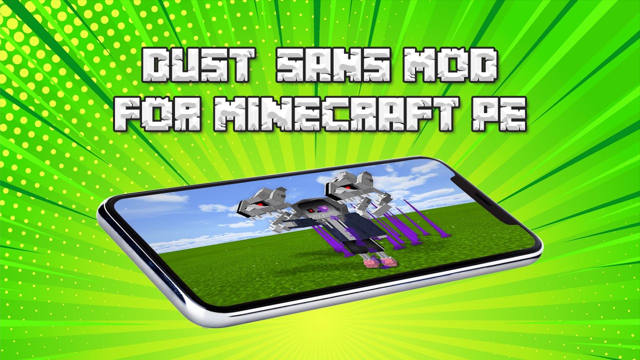 Dust Sans Undertale Mod for MCPE APK for Android Download