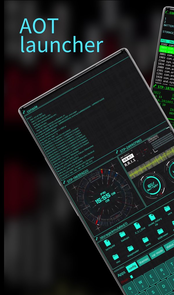 Скачать AOT Launcher APK для Android