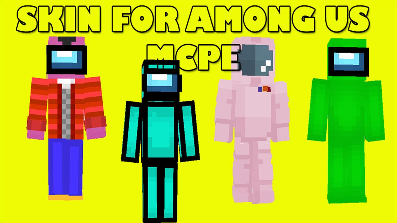 Skin Among Us Minecraft Pe Apk For Android Download