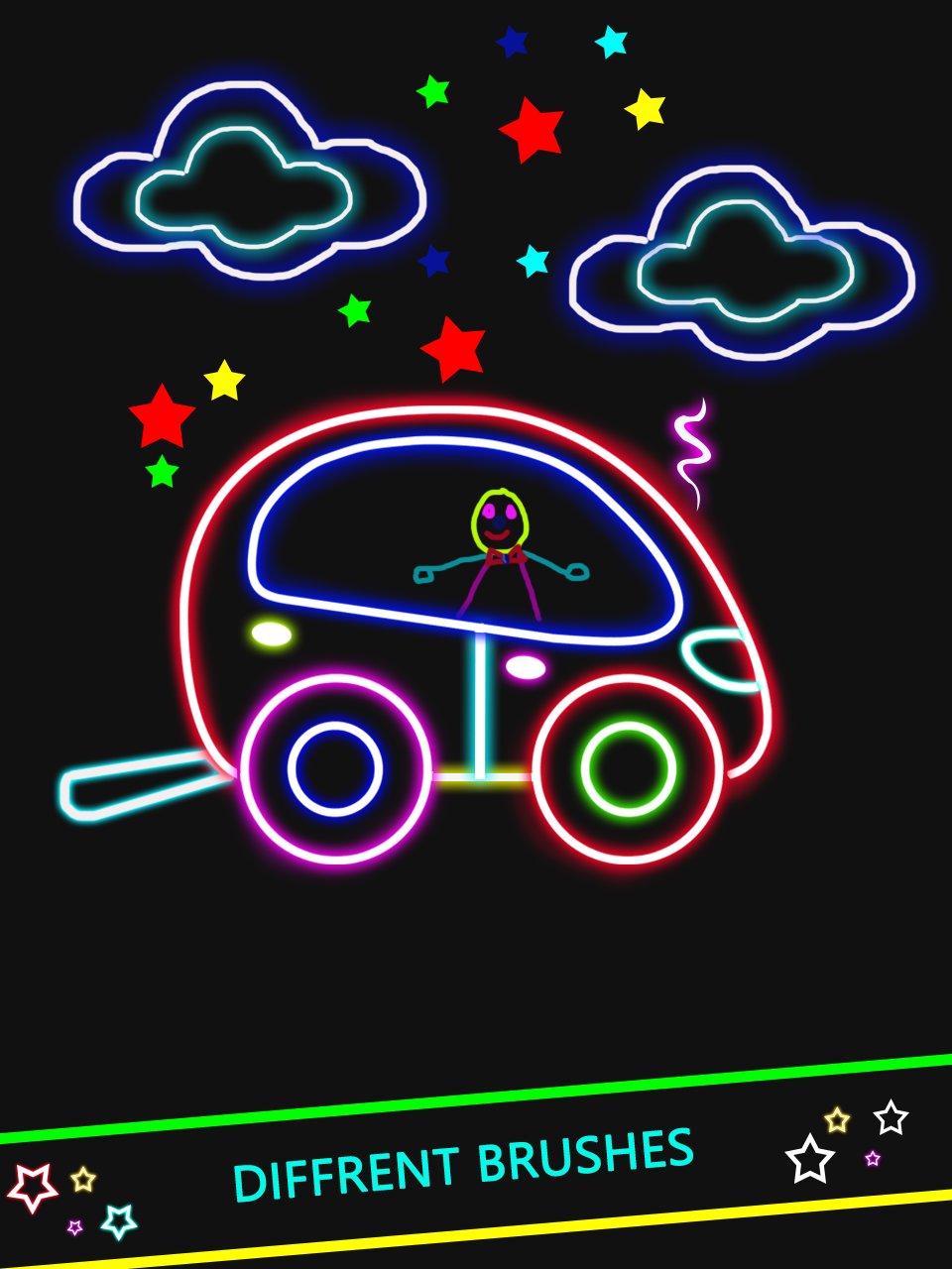Neon Doodle Art Paint for Kids APK for Android Download