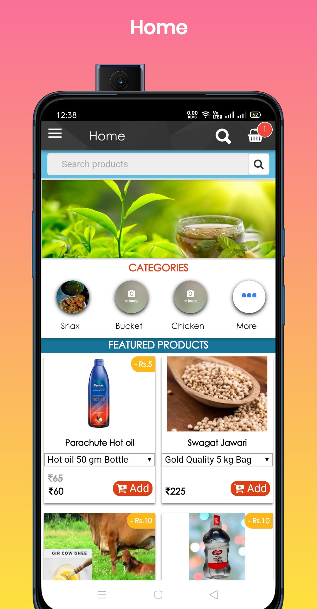 The App Bazaar- E commerce Dem APK for Android Download