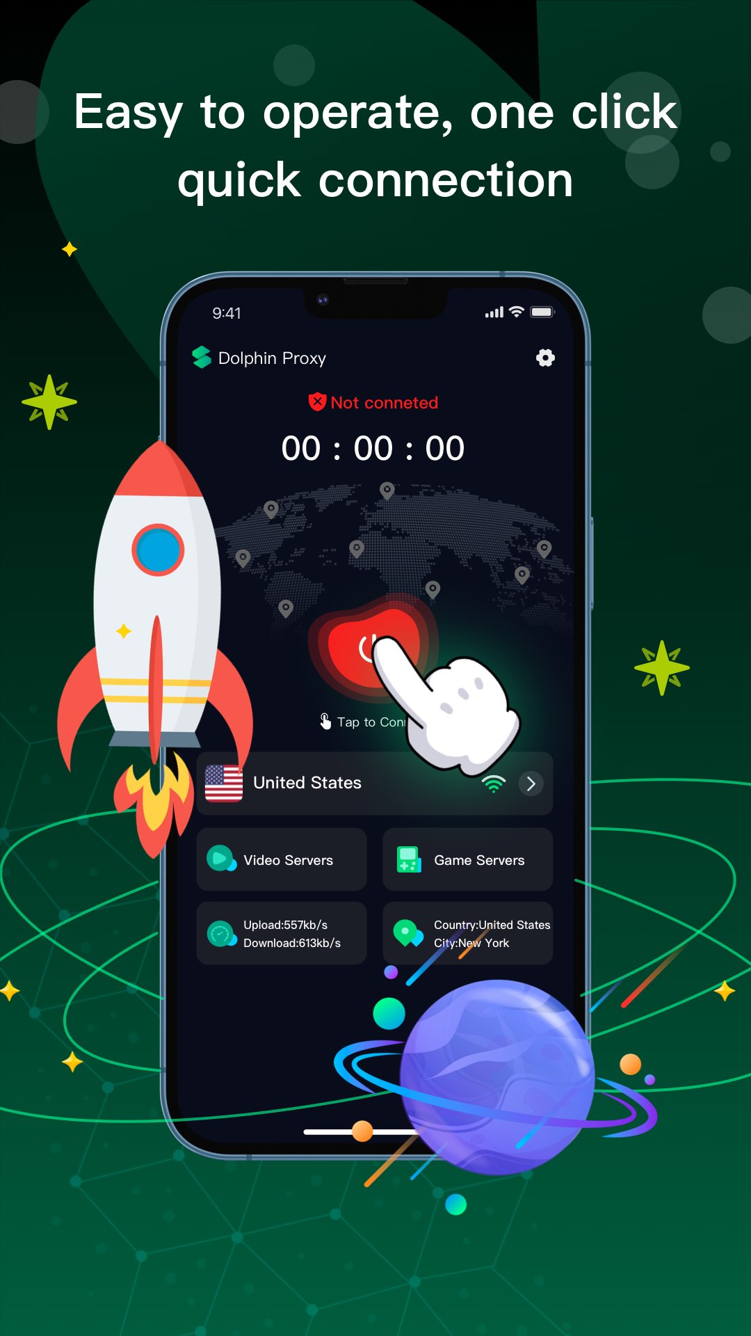 Dolphin Proxy: Secure VPN APK for Android Download