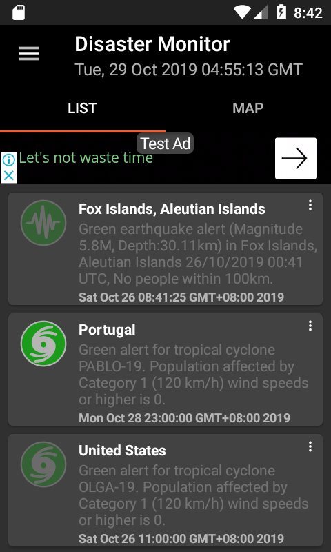 Natural Disaster Monitor APK Download for Android - Latest Version