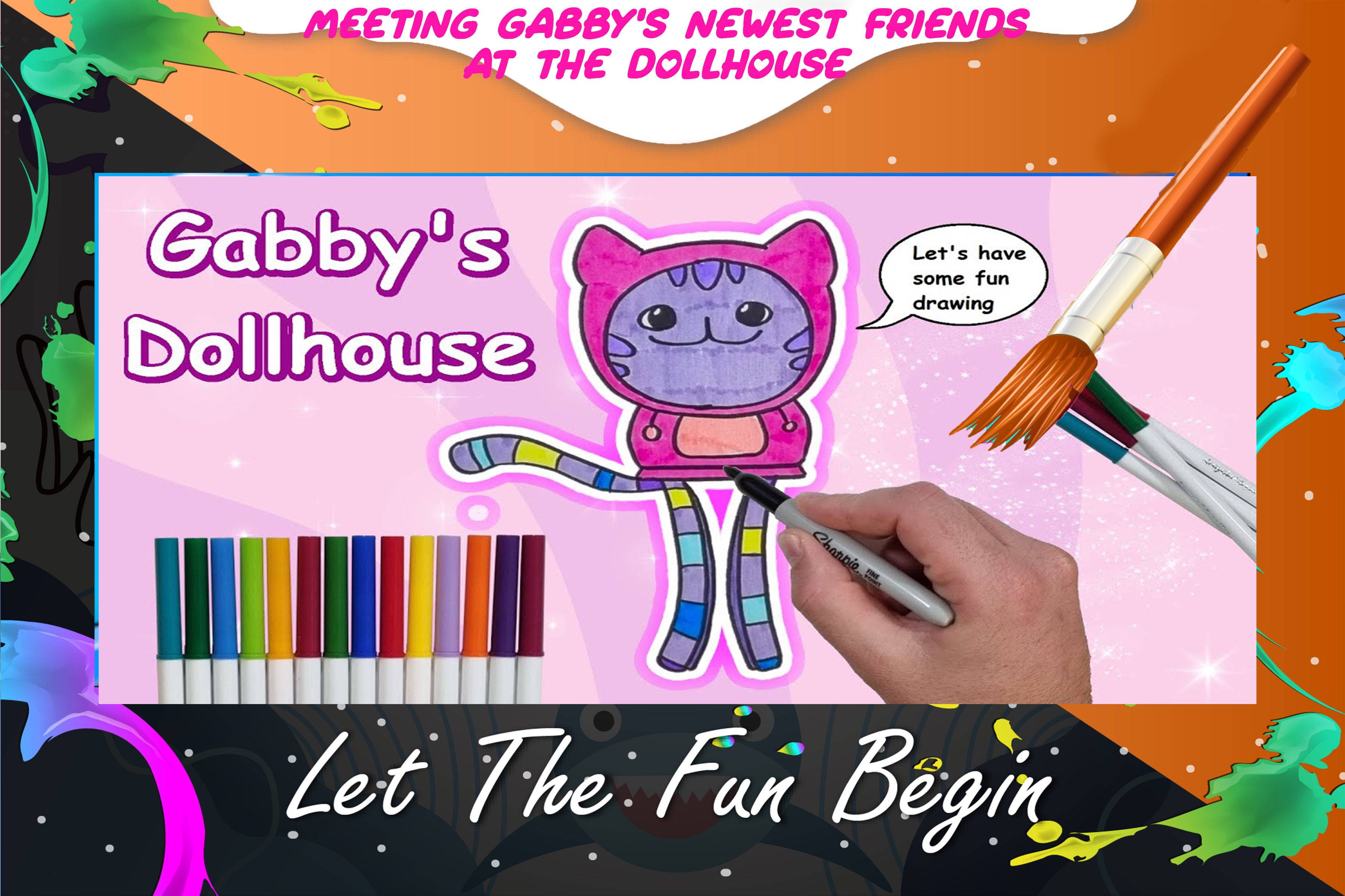 Descargar Gaby's Coloring Dollhouse Game APK Última Versión 1.3 para ...