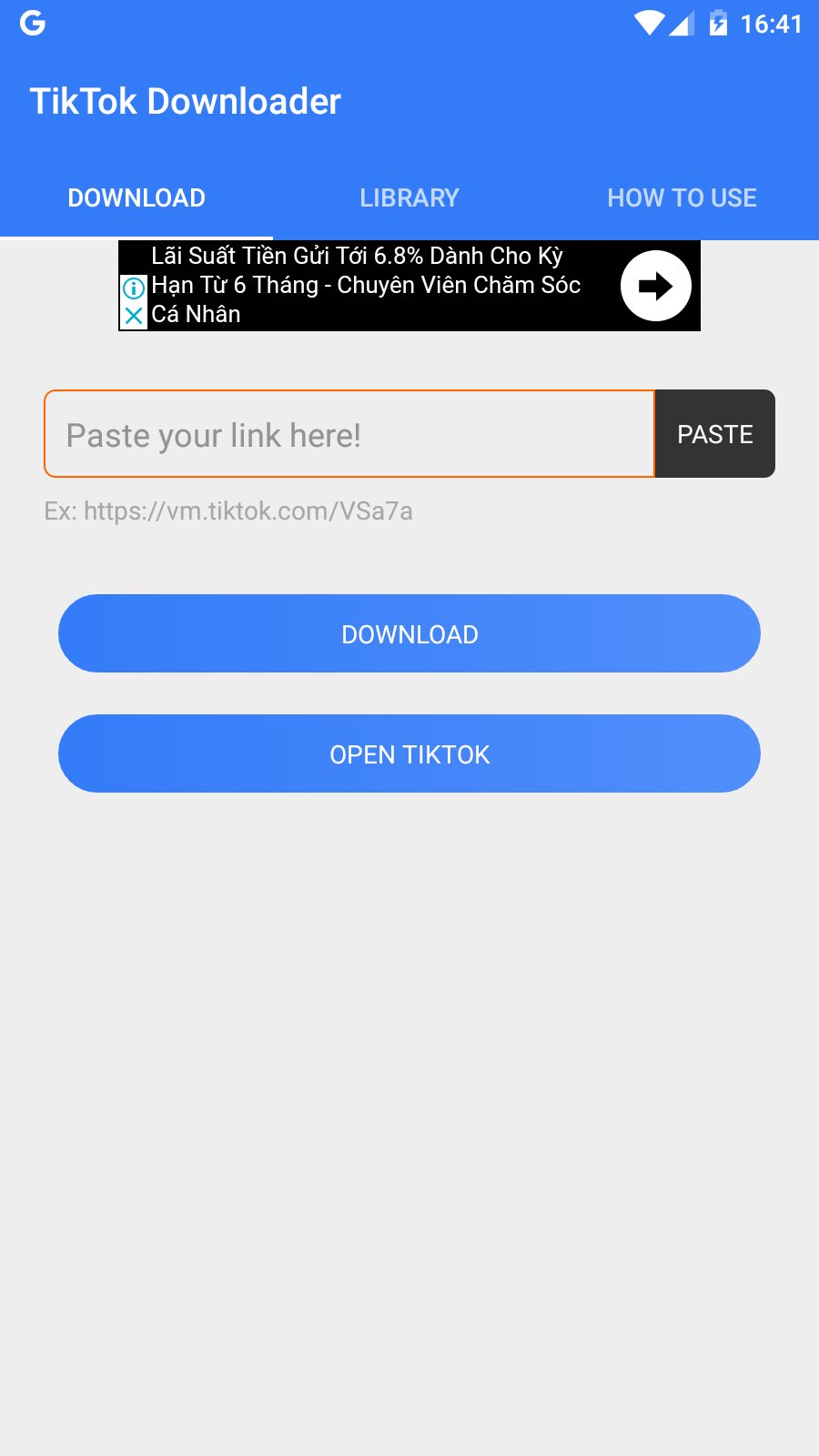 Downloader for Tik Tok - No Watermark APK für Android herunterladen