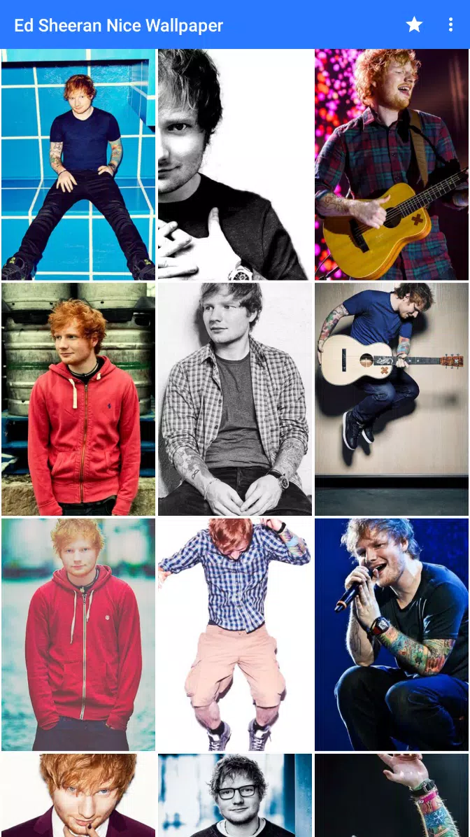 Ed Sheeran Collage Wallpaper
