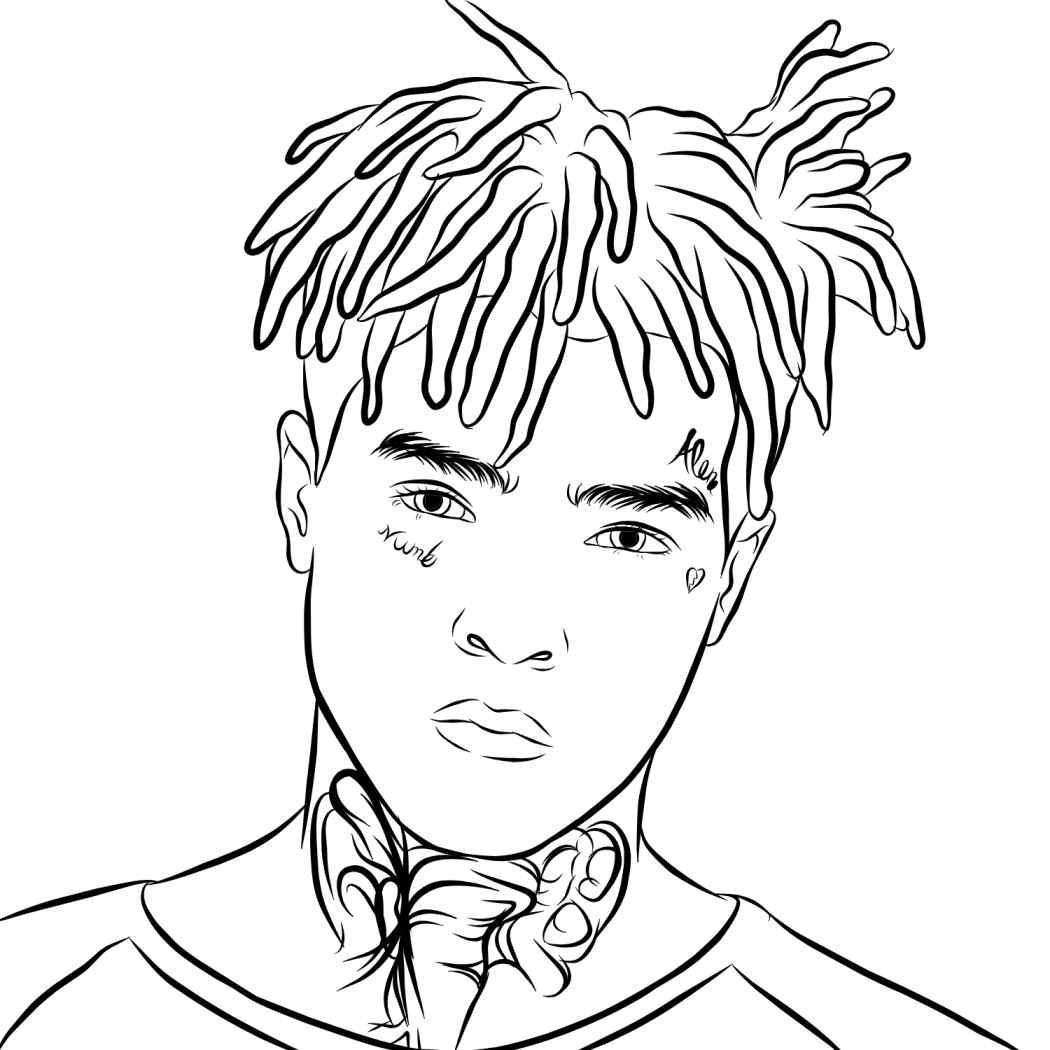 Xxxtentacion Pencil Drawings Easy