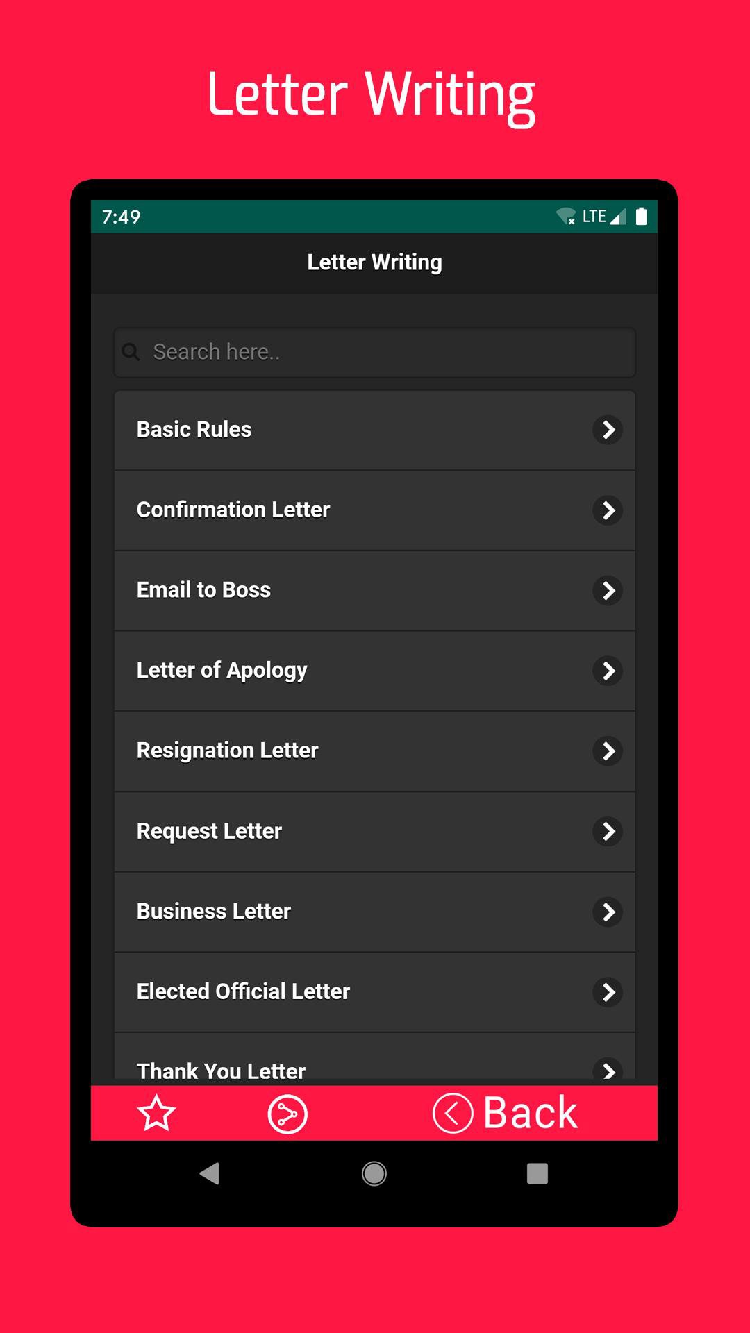 English Letter Writing APK for Android Download