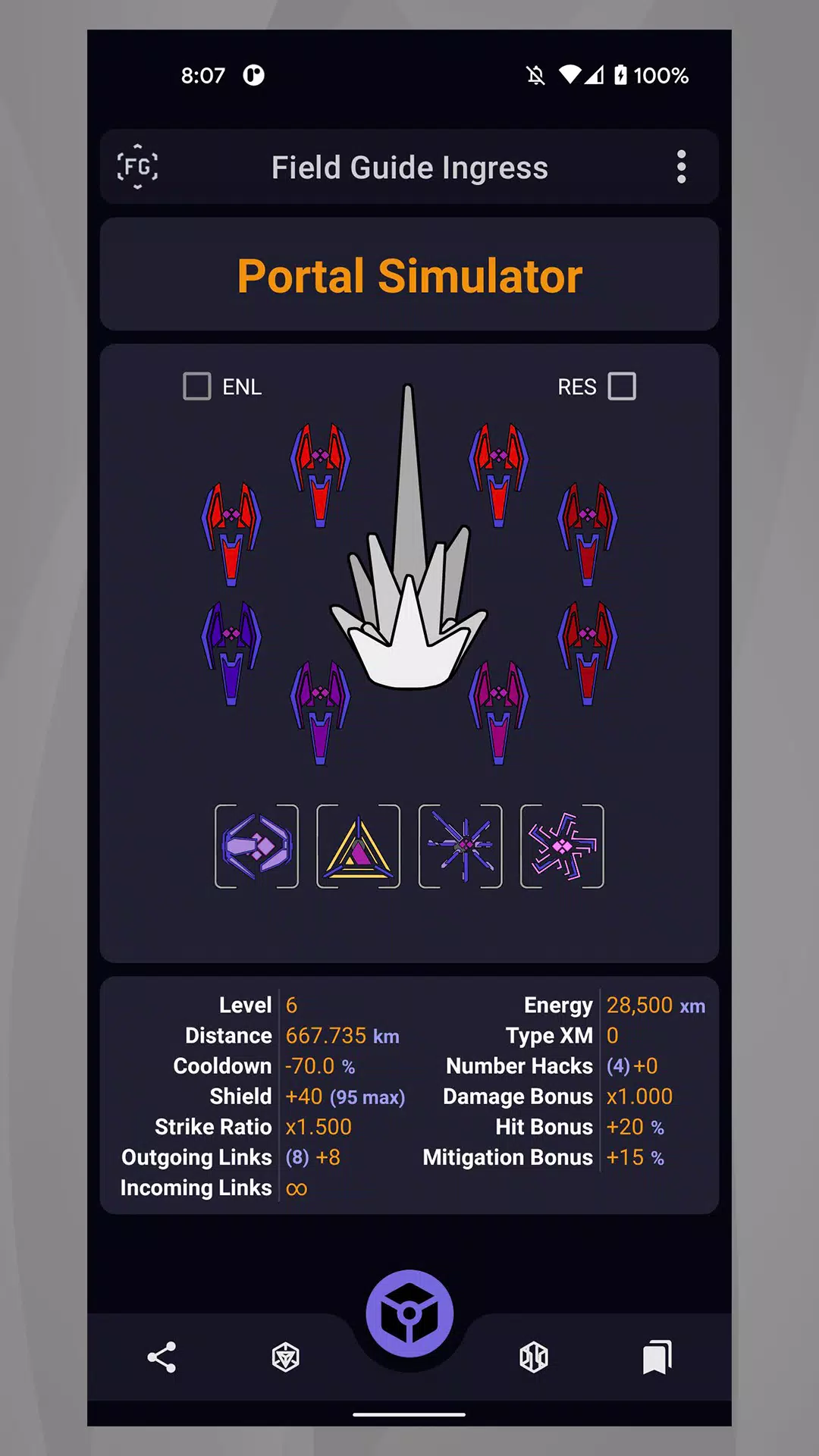 Ingress Portal Levels