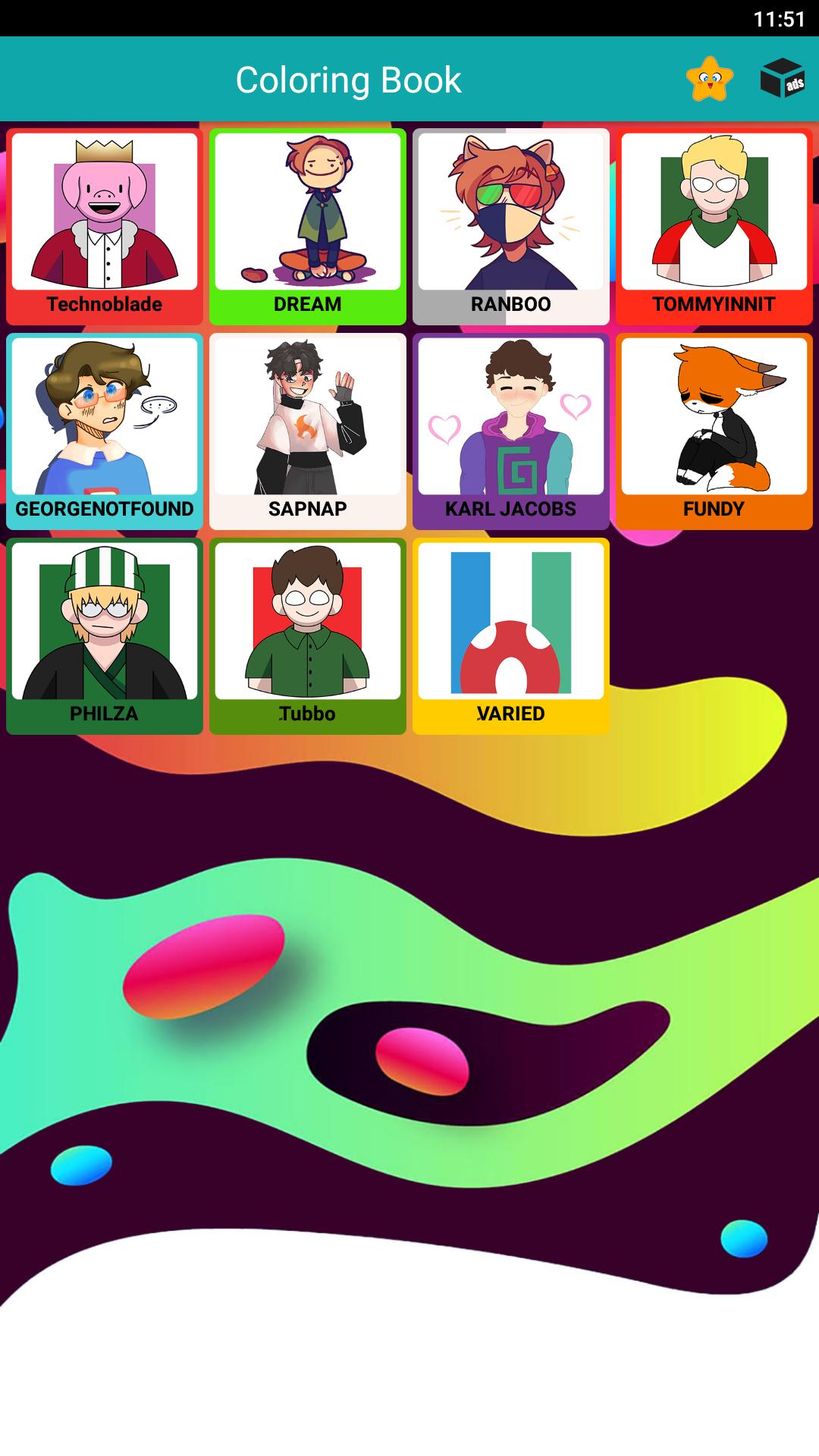 Dream Smp Coloring Book Apk للاندرويد تنزيل
