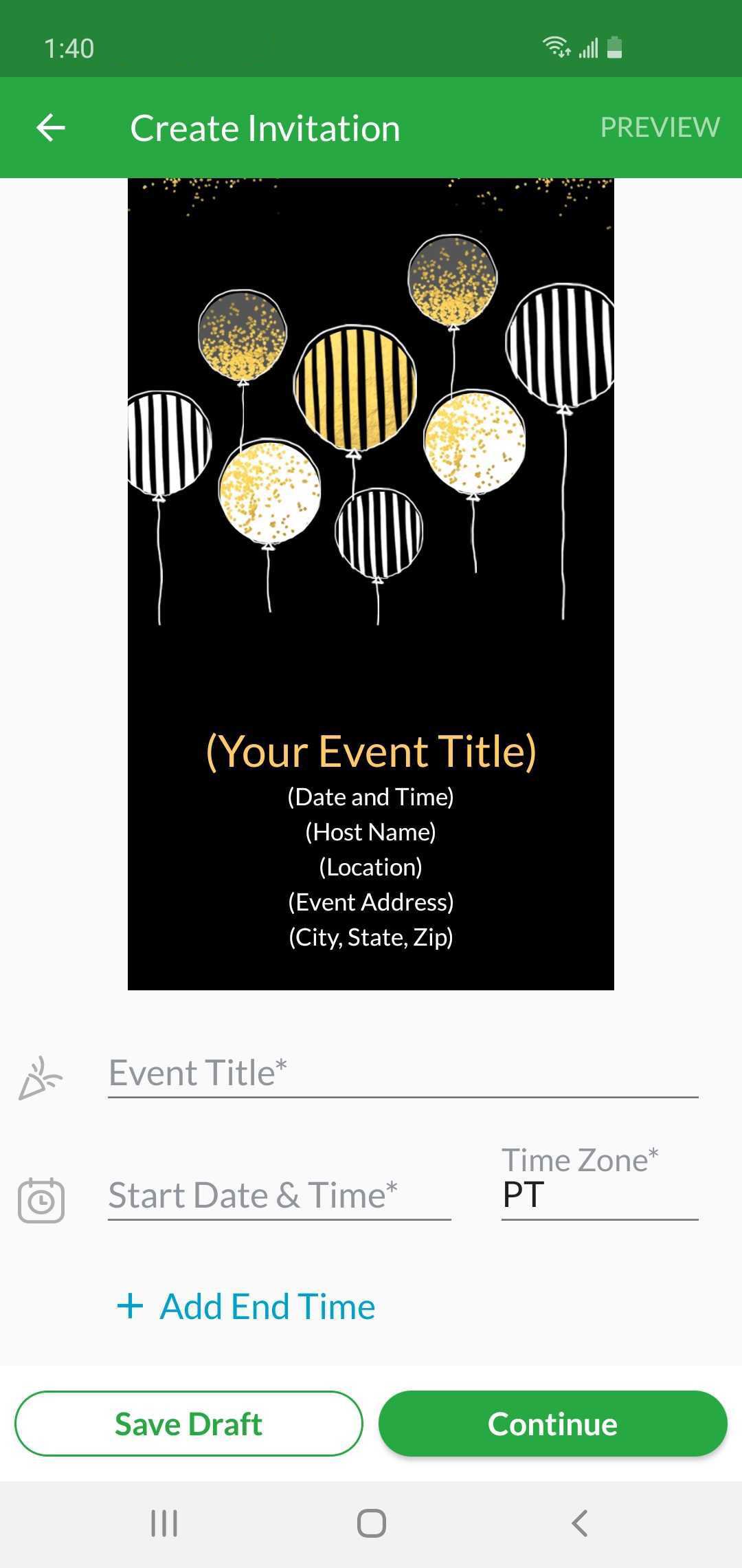 Evite for Android - APK Download