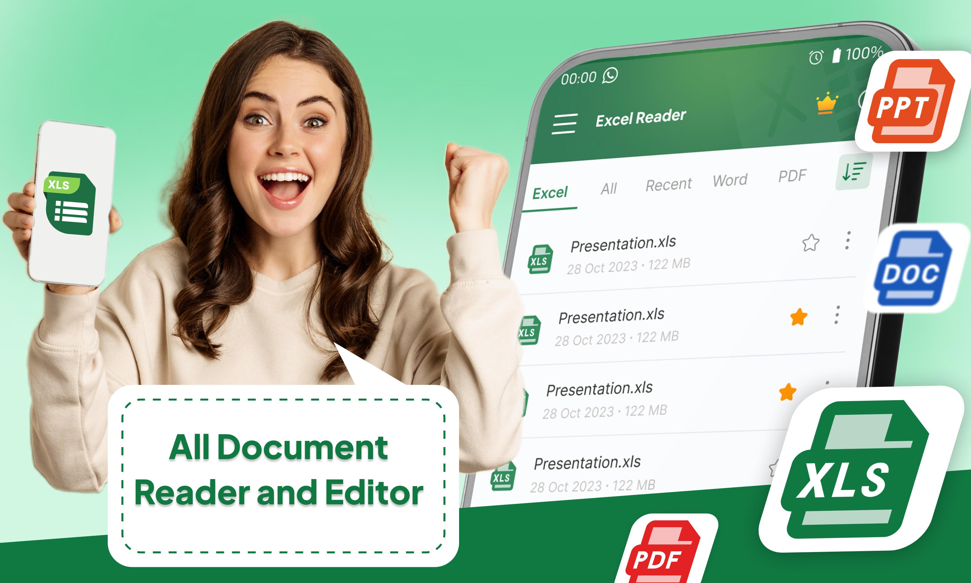 XLSX Reader: View, Edit Excel APK للاندرويد تنزيل XLSX Reader: View, Edit Excel APK للاندرويد تنزيل