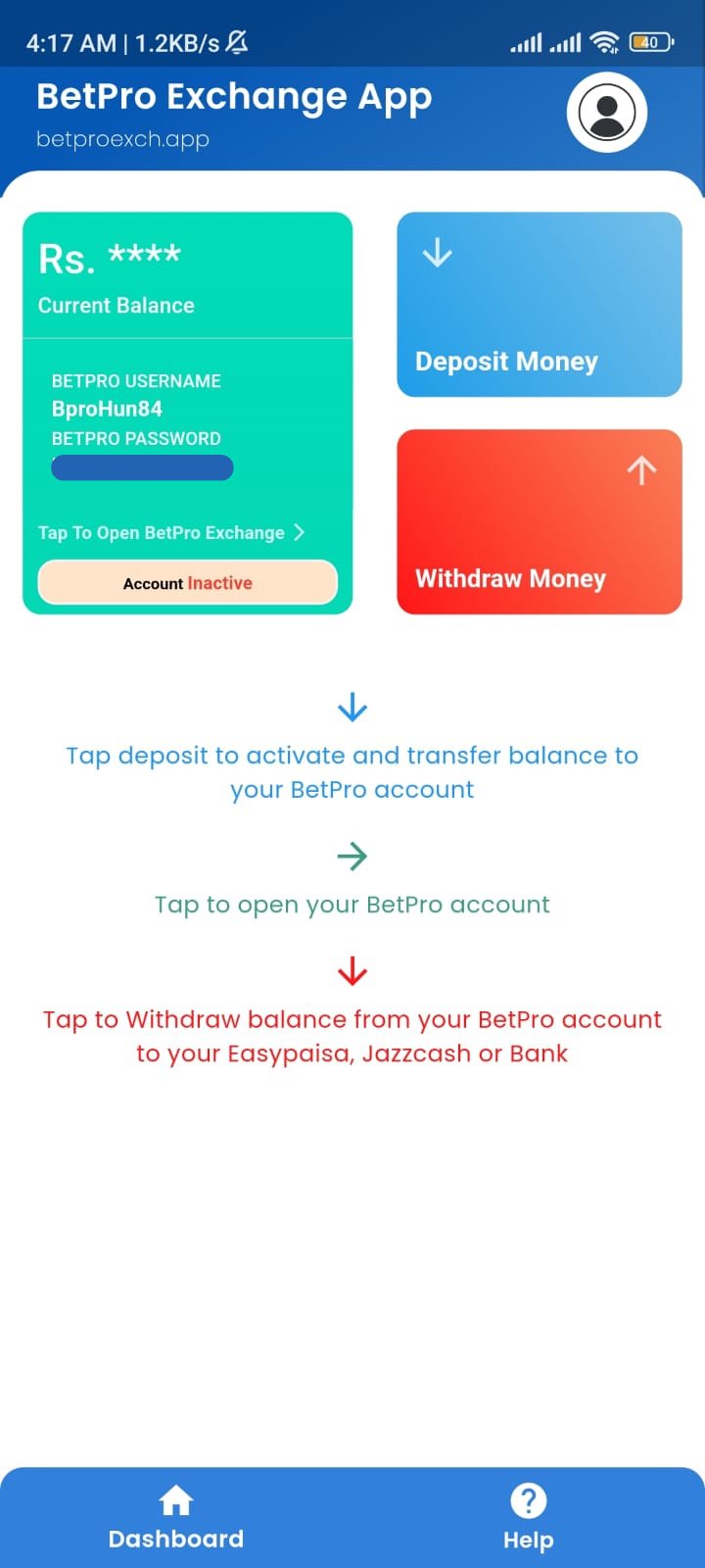 BetPro Exchange APK per Android Download