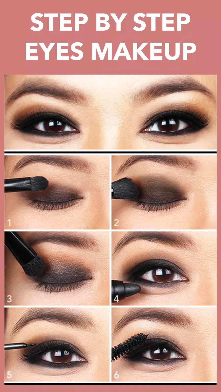 Eye Makeup Tutorials For Brown Eyes