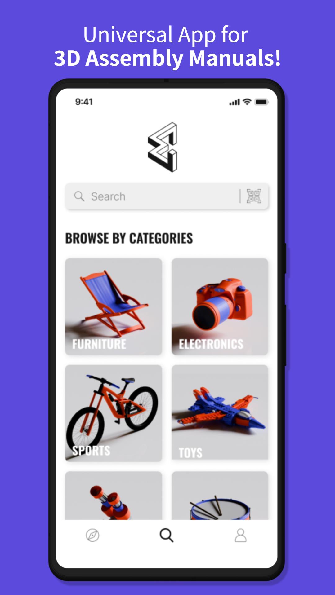 Descarga de APK de Easemble: 3D Instructions para Android Descarga de APK de Easemble: 3D Instructions para Android