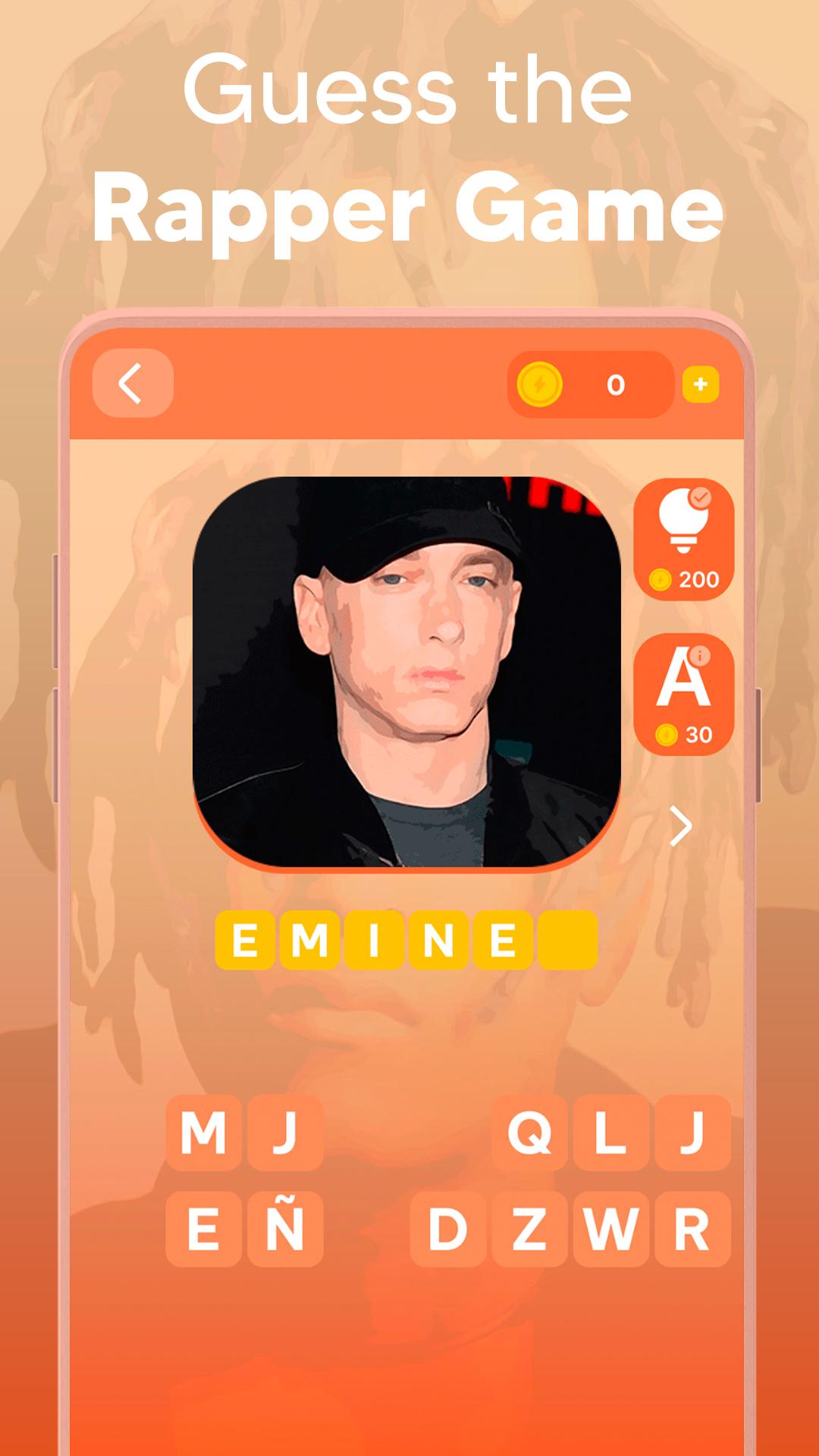 Android İndirme Için Guess The Rapper Quiz Game Apk