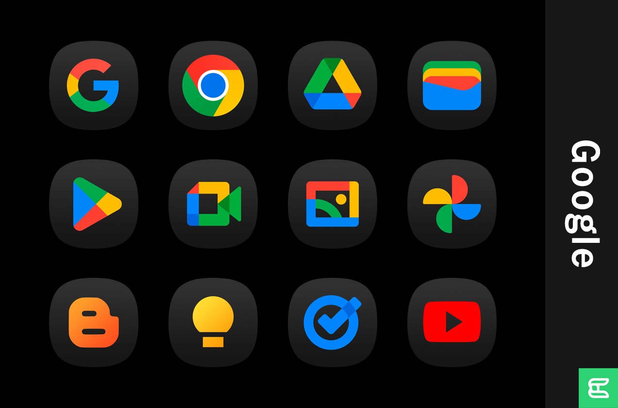 OnePro (Dark) - Icon Pack Latest Version 1.2.6 for Android