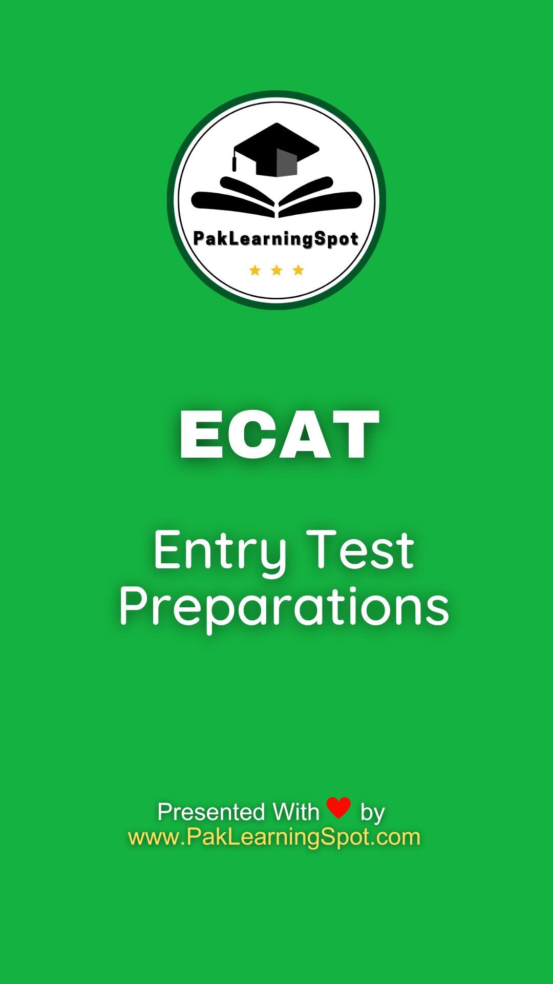 ECAT Entry Test Preparation APK for Android Download ECAT Entry Test Preparation APK for Android Download