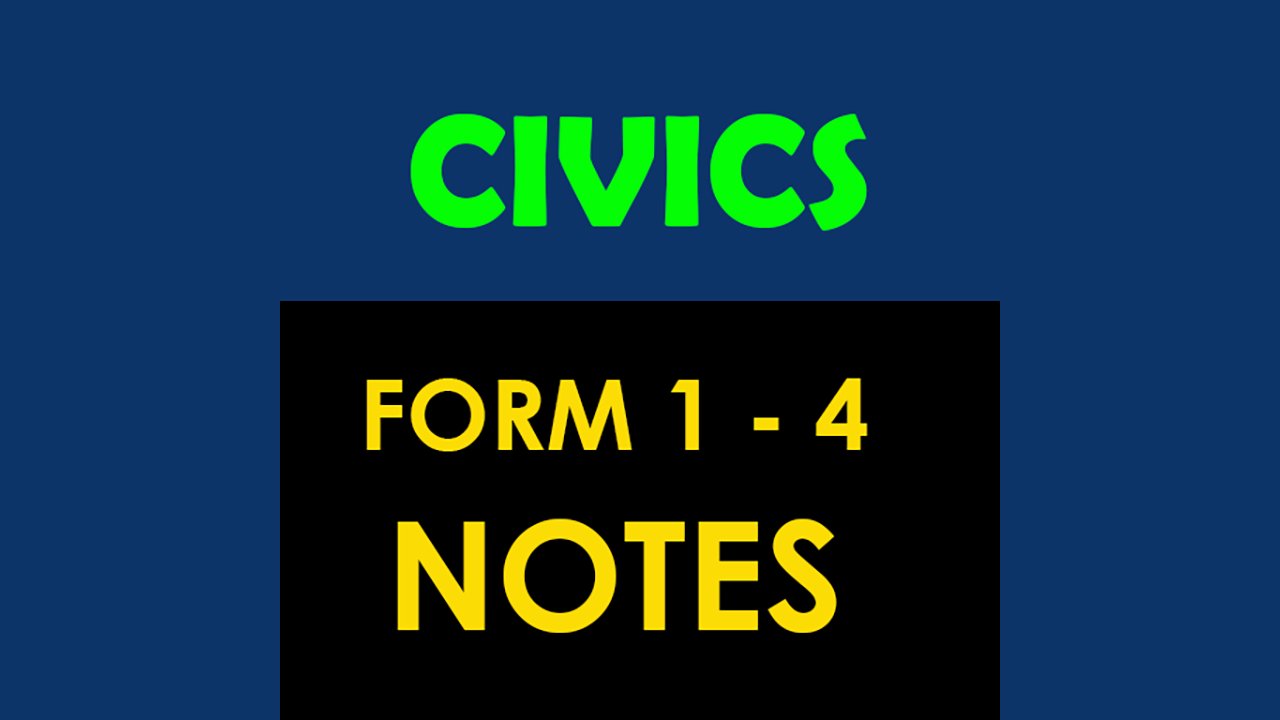 Civics Notes Form 1 to 4 - For Secondary School APK for Android Download