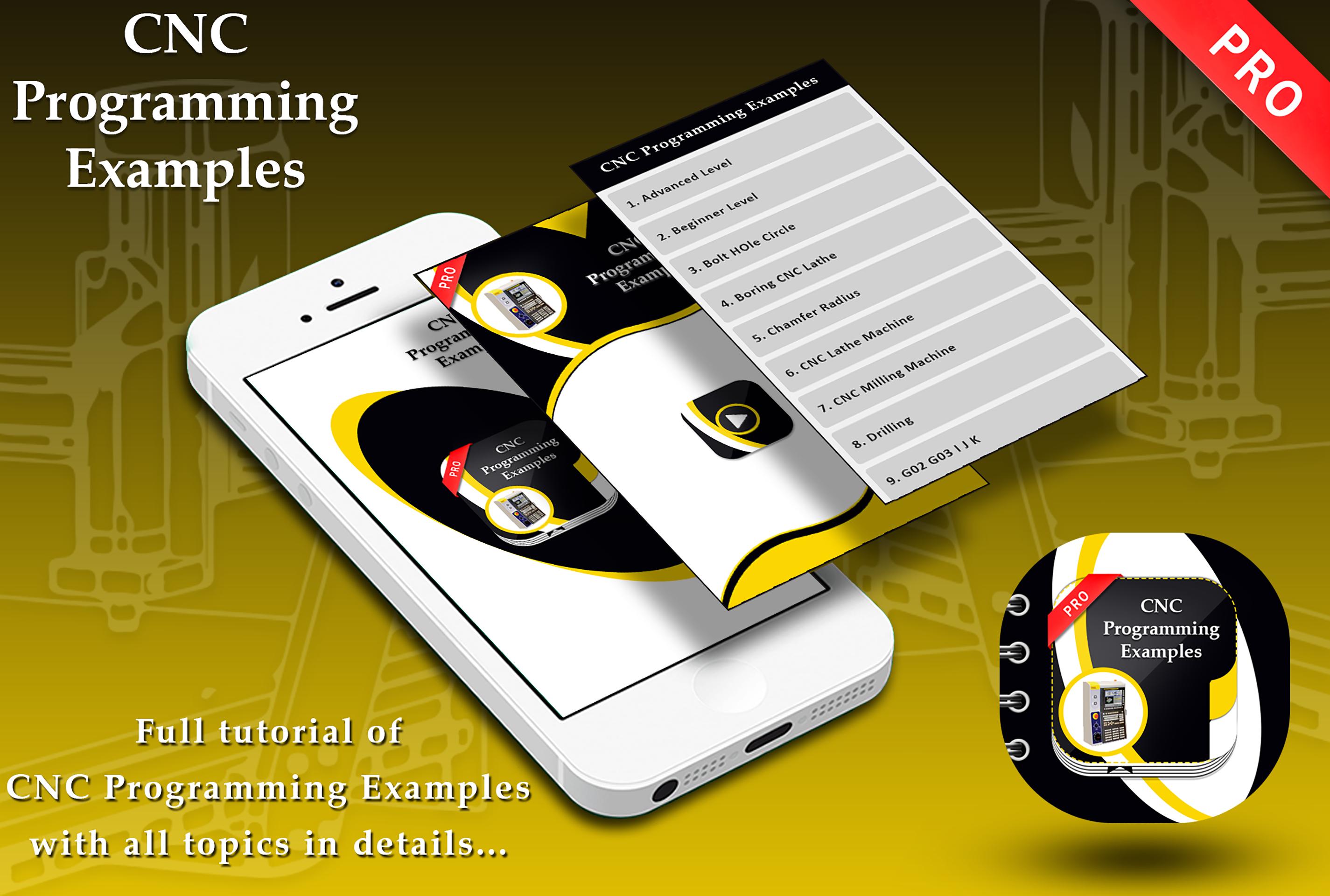 CNC Programming Examples Pro La Última Versión 1.1 para Android CNC Programming Examples Pro La Última Versión 1.1 para Android