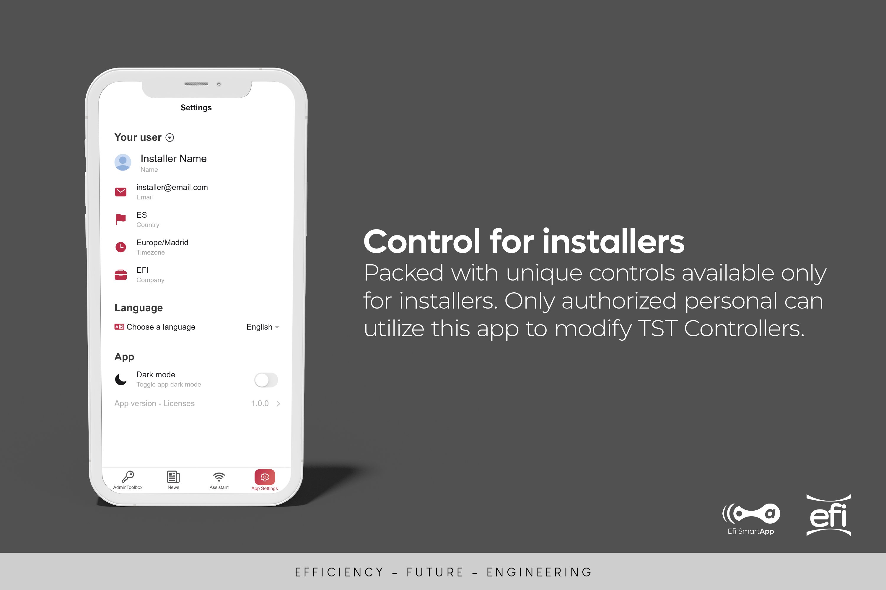 Descarga de APK de EFI MyAdmin Toolbox para Android