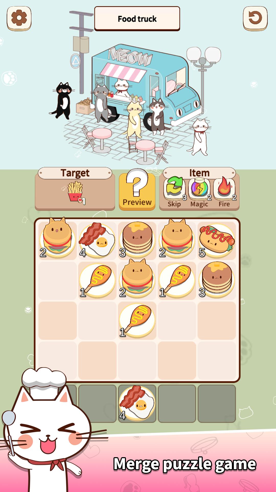Cat Merge Cafe安卓版游戏APK下载 Cat Merge Cafe安卓版游戏APK下载