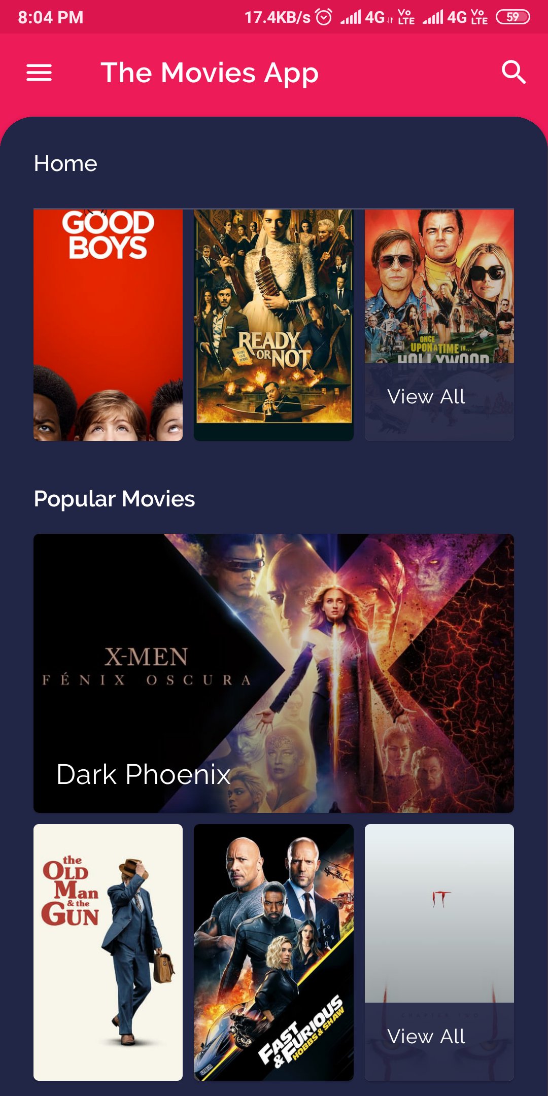 Movies App - Latest, Upcoming, Versi Terbaru 0.4 untuk Android