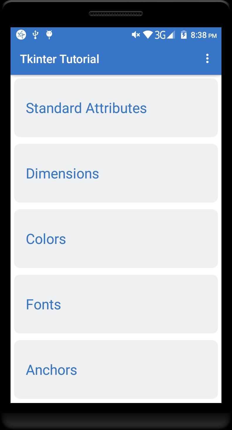 Tkinter Tutorial Apk For Android Download