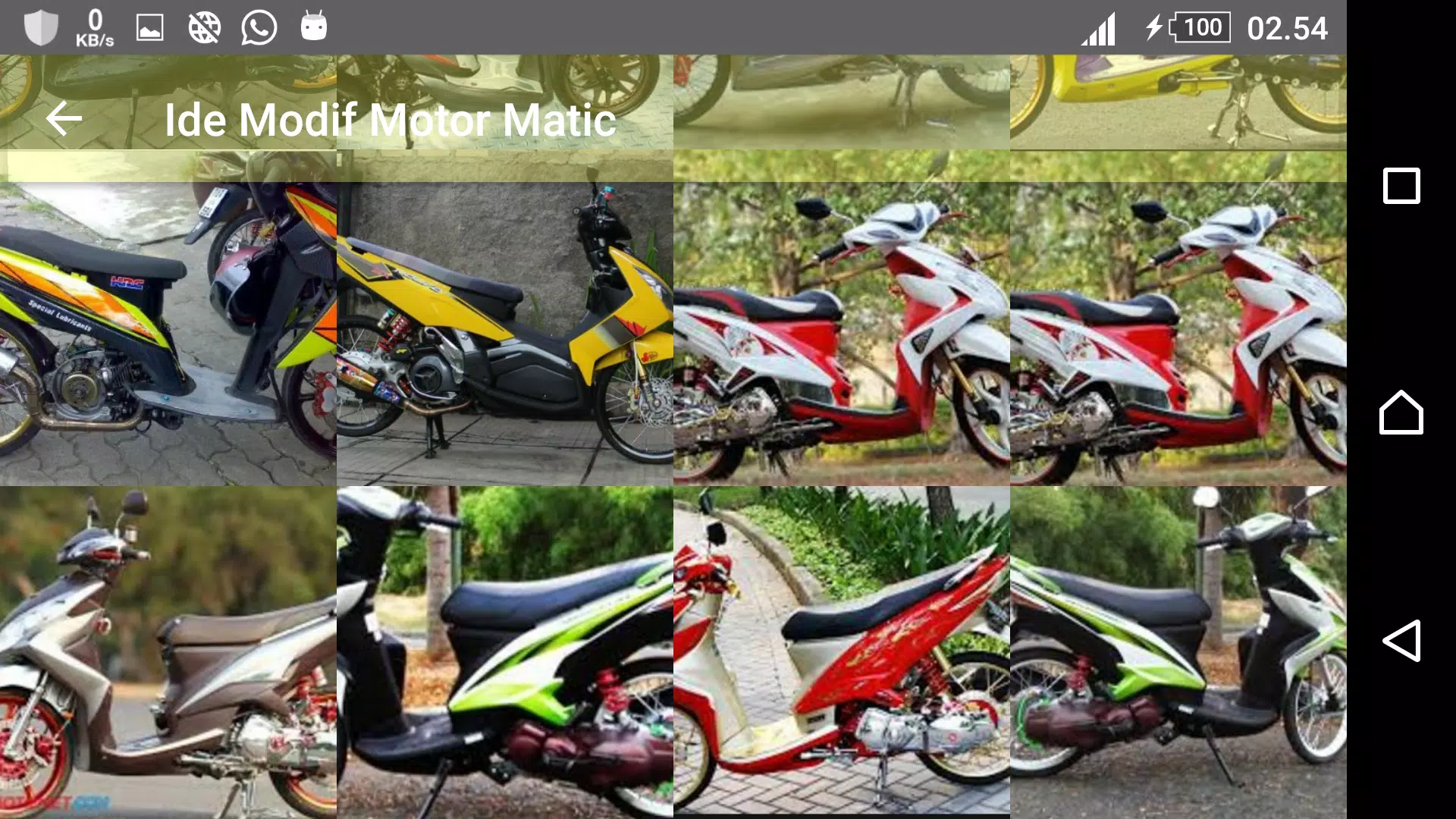 Aksesoris Modif Motor Matic | Reviewmotors.co