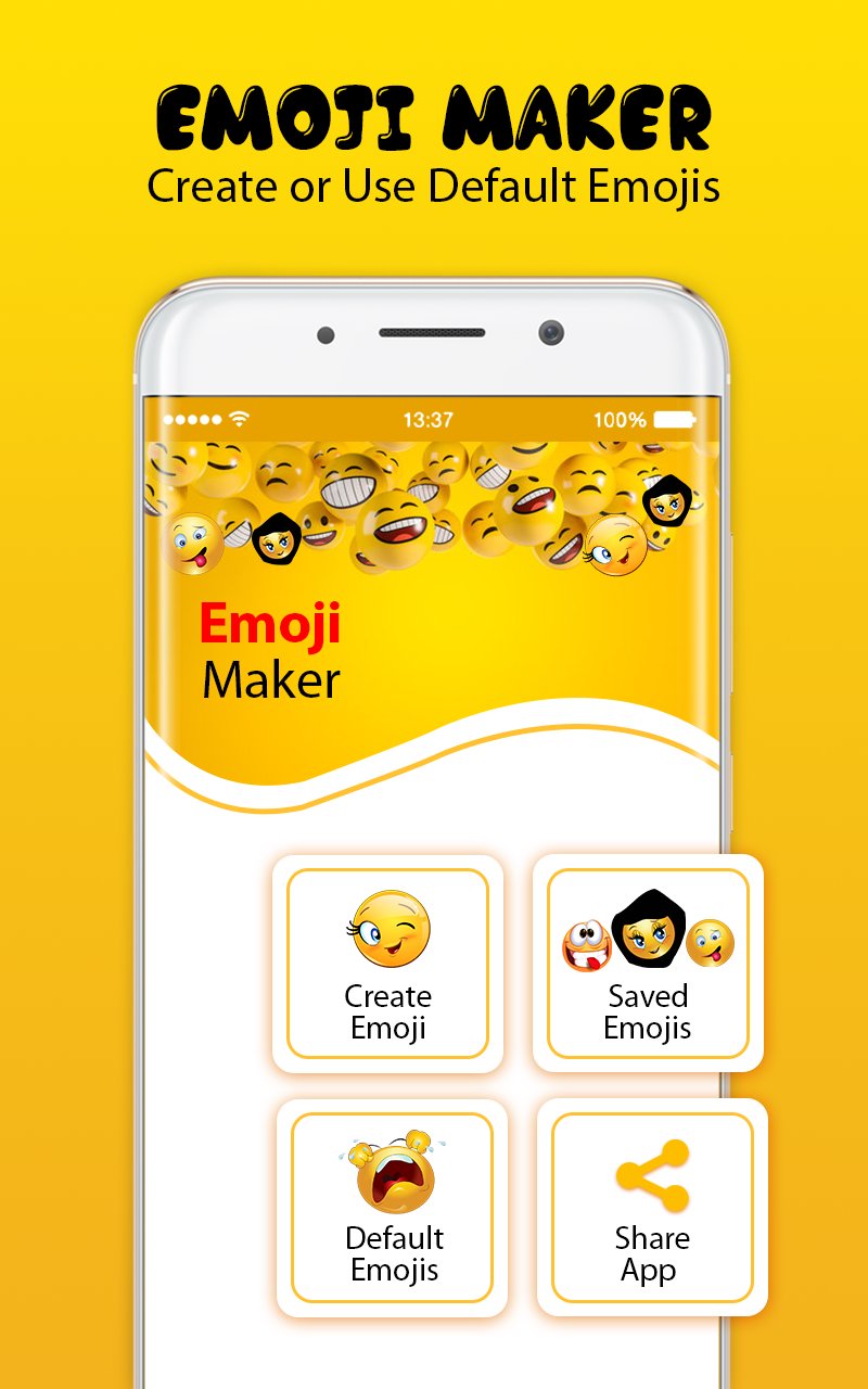 Скачать Custom Emoji Maker: Make Emoji APK для Android